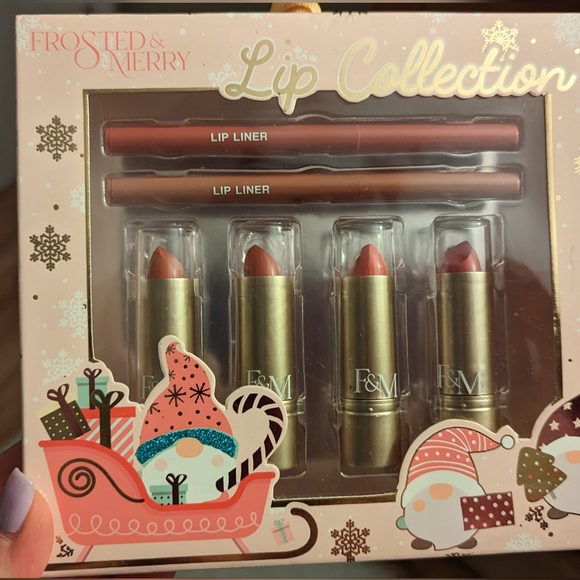 Frosted & Merry | Makeup | Brand New 6 Piece Lipstick Set Includes 4 ...